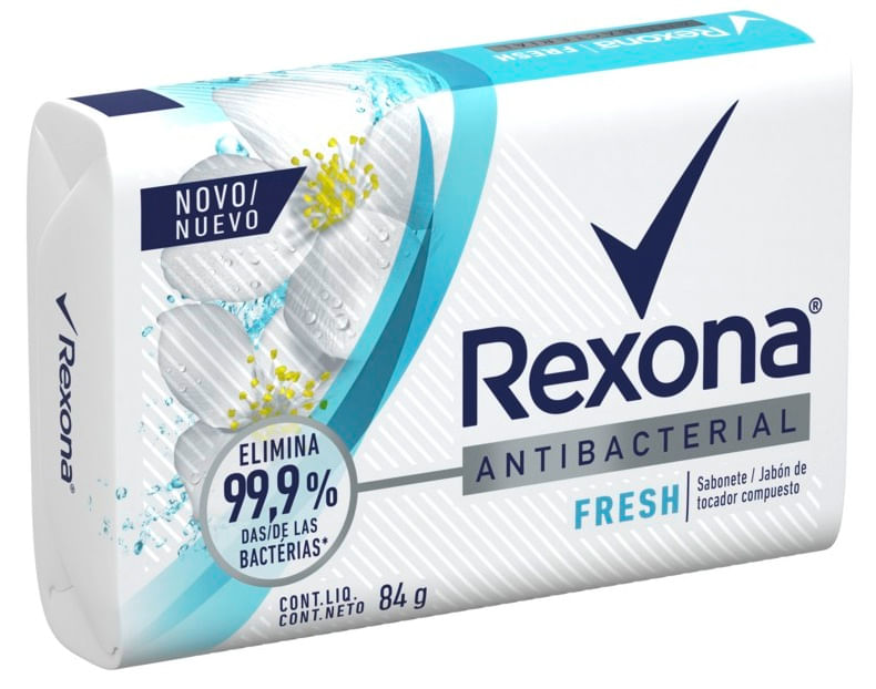 Sabonete Rexona Antibacterial Fresh Barra 84g - Farmacia Indiana