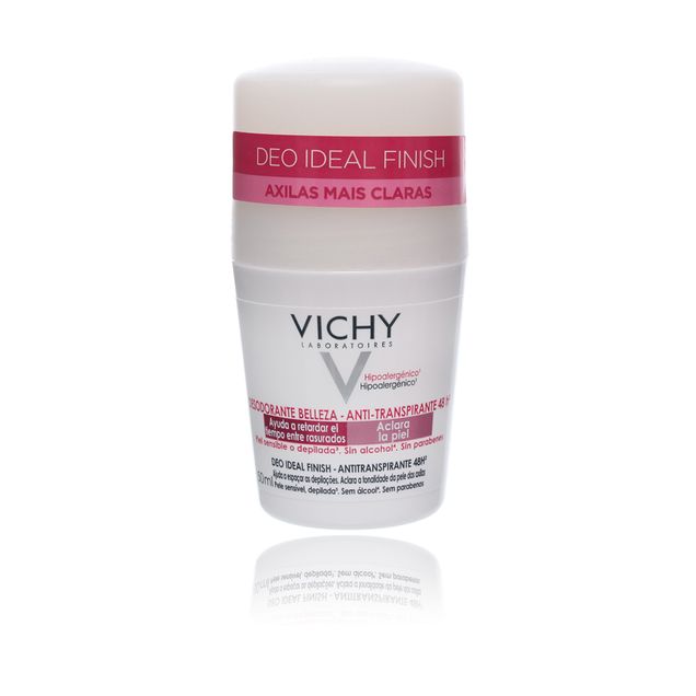 Desodorante Vichy Ideal Finish Antitranspirante Rollon 50ml - Farmacia ...