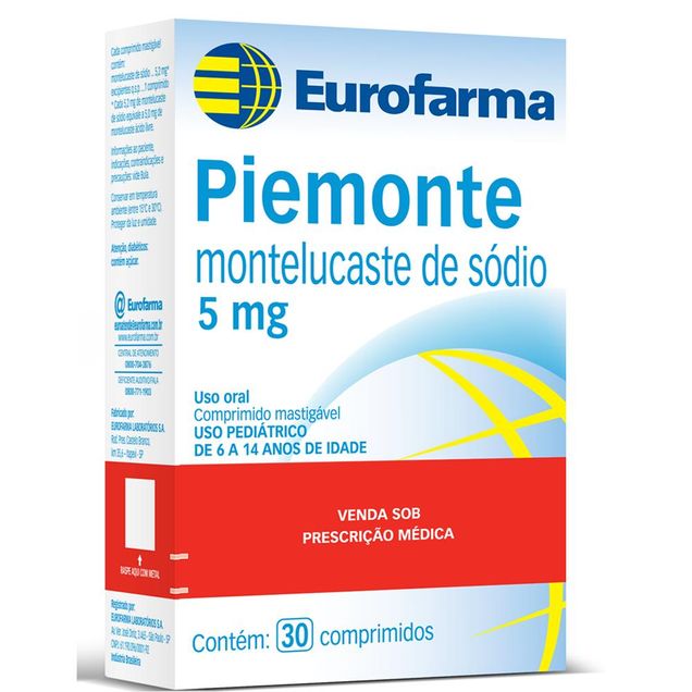 Piemonte 5mg 30 Comprimidos - Farmácia Indiana - Farmacia Indiana
