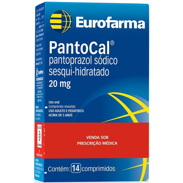 Pantocal 20mg 14 Comprimidos - Farmacia Indiana
