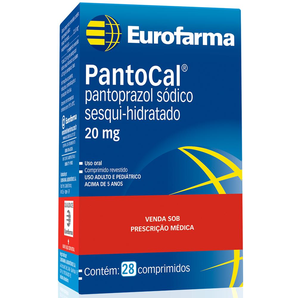 Pantocal 20mg 28 Comprimidos - Farmacia Indiana