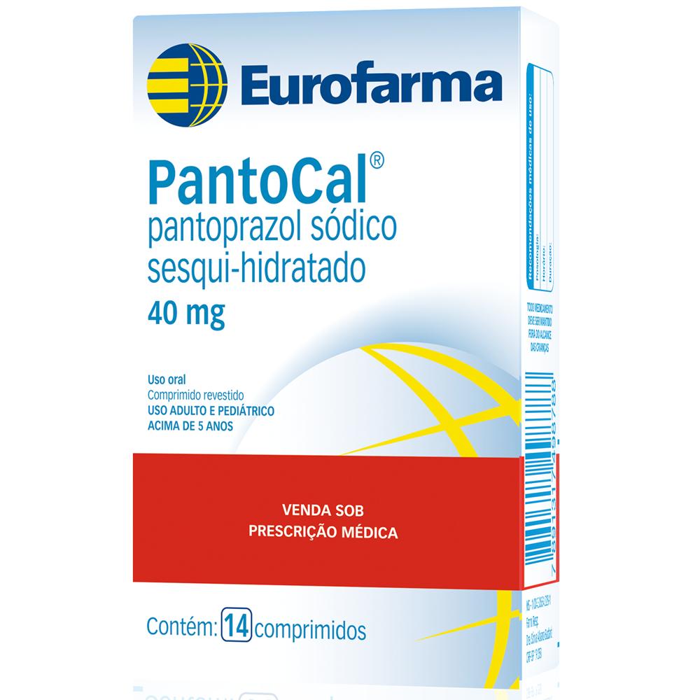 Pantocal 40mg 14 Comprimidos - Farmacia Indiana