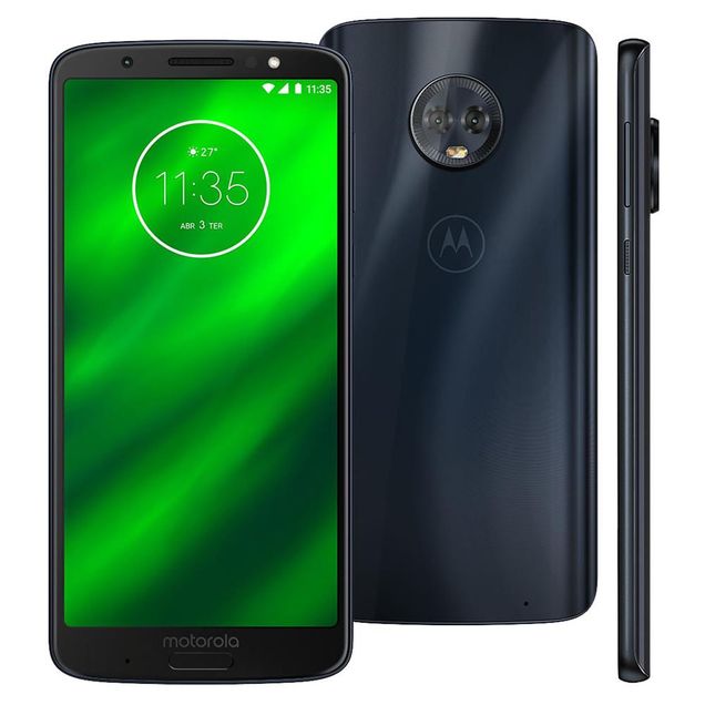 Smartphone Motorola Moto G6 Plus Dual Chip Android Oreo 8.0 Índigo ...