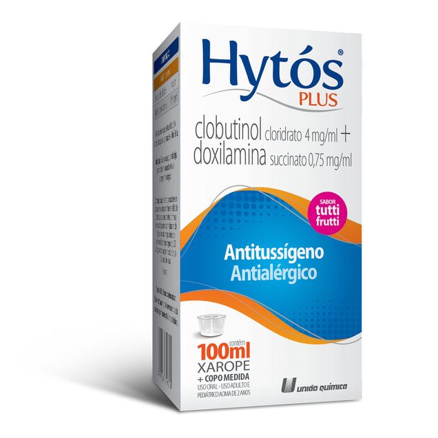 Hytos Plus 4+0,75Mg Xarope 100ml - Farmacia Indiana
