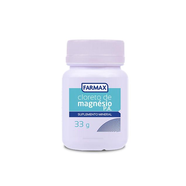 Cloreto de Magnésio Farmax 33g - Farmacia Indiana