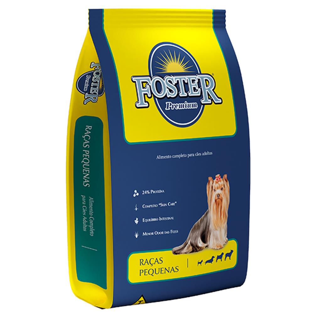 Ração Cachorro Foster Raças Pequenas Médias 7Kg - Farmacia Indiana