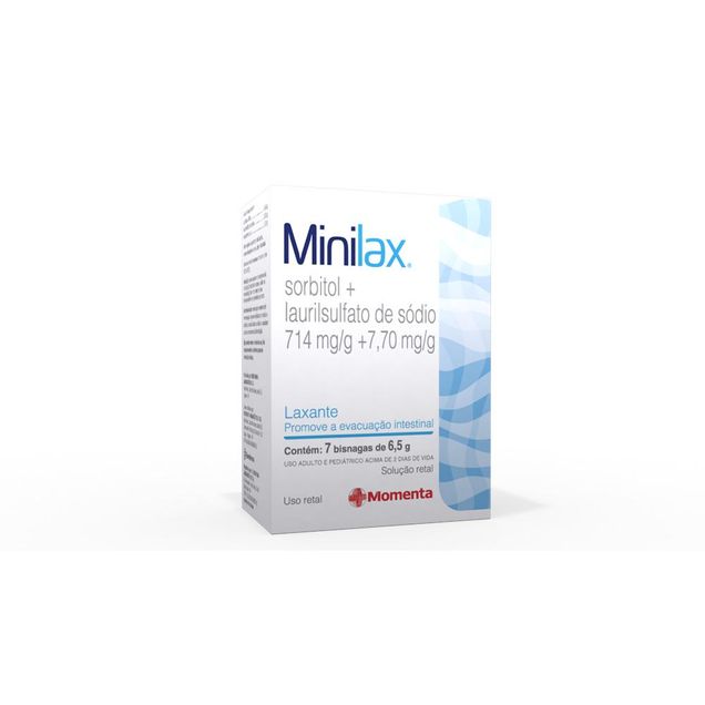 Minilax 7 Bisnagasx6,5g - Farmacia Indiana