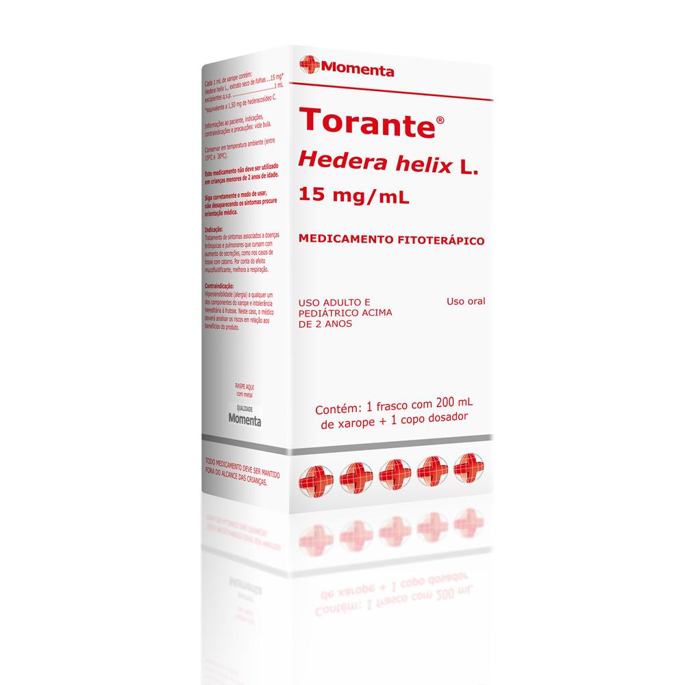 Torante 15mg Xarope 200ml - Farmacia Indiana