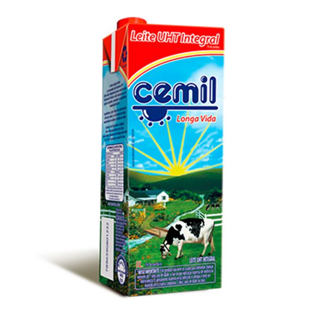 LEITE CEMIL UHT INTEGRAL 1 L. - Farmacia Indiana