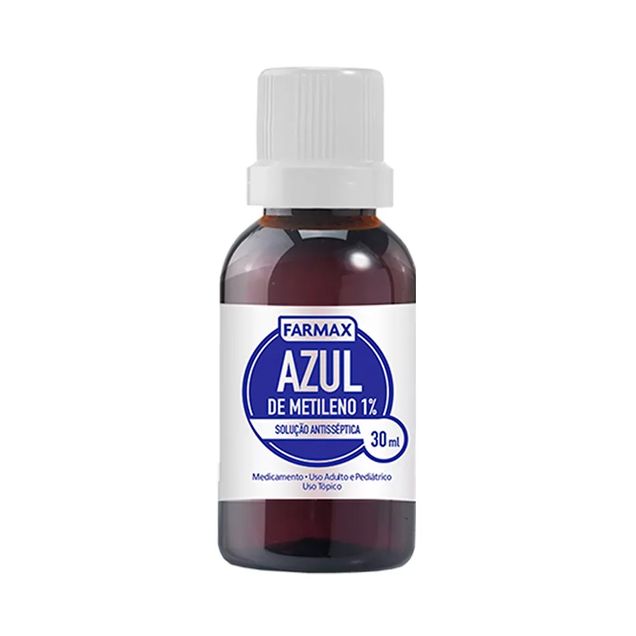 Azul de Metileno 1% Farmax 30ml - Farmacia Indiana