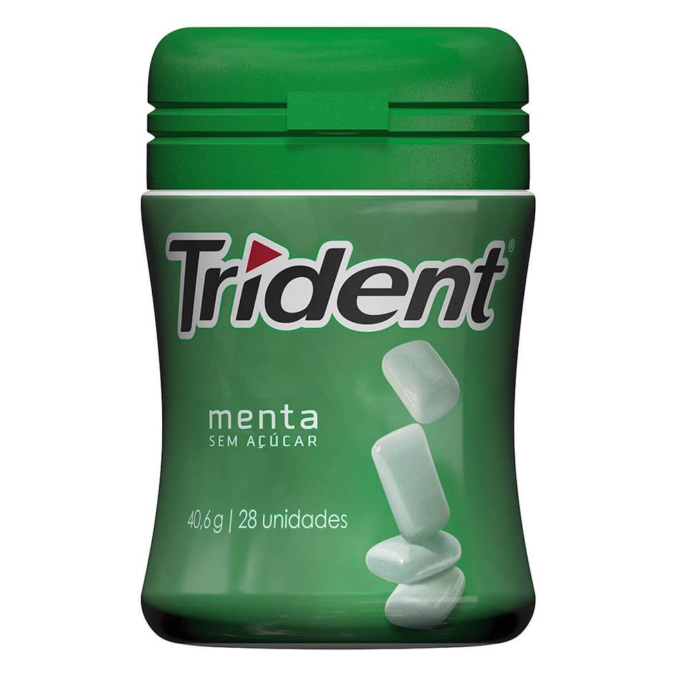 CHICLE TRIDENT GARRAFA 40,6G MENTA - Farmacia Indiana