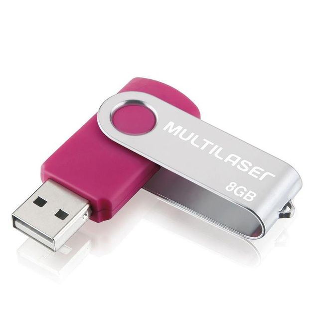 Pen Drive Multilaser 8GB Twist - Farmacia Indiana