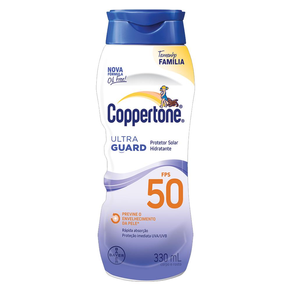 Protetor Solar Coppertone Ultra Guard Loção Fps 50 330 ml - Farmacia ...