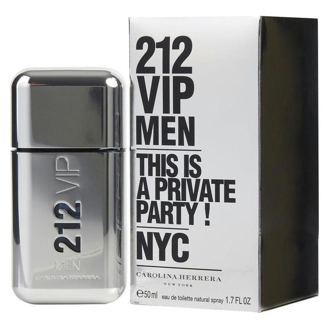 Perfume 212 Vip Carolina Herrera Masculino 50ml - Farmacia Indiana
