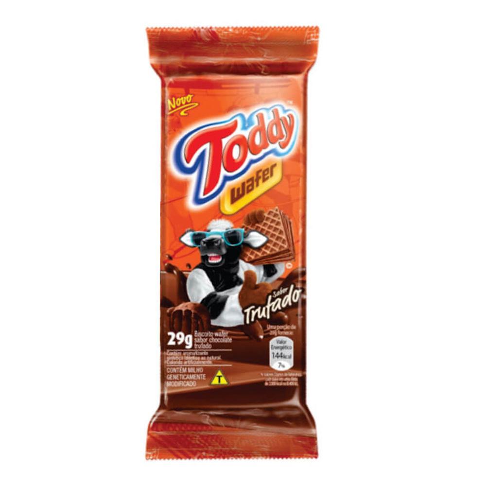 Biscoito Toddy Mini Wafer Trufado 29g - Farmacia Indiana