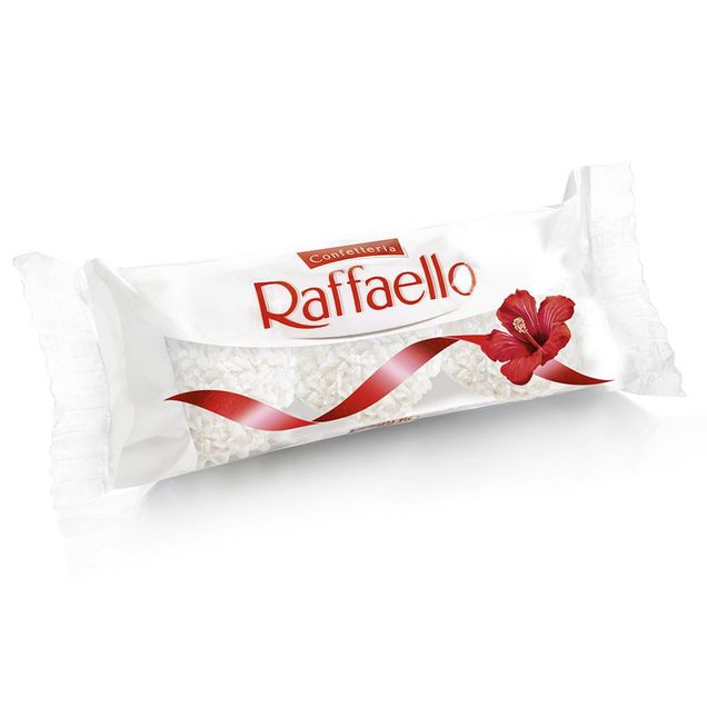 Bombom Ferrero Raffaello 3 Unidades - Farmacia Indiana
