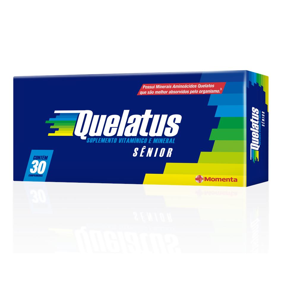 Quelatus Senior 30 Comprimidos - Farmacia Indiana