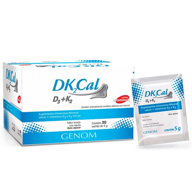 Dk2-Cal sabor Laranja 30 Sachês - Farmacia Indiana