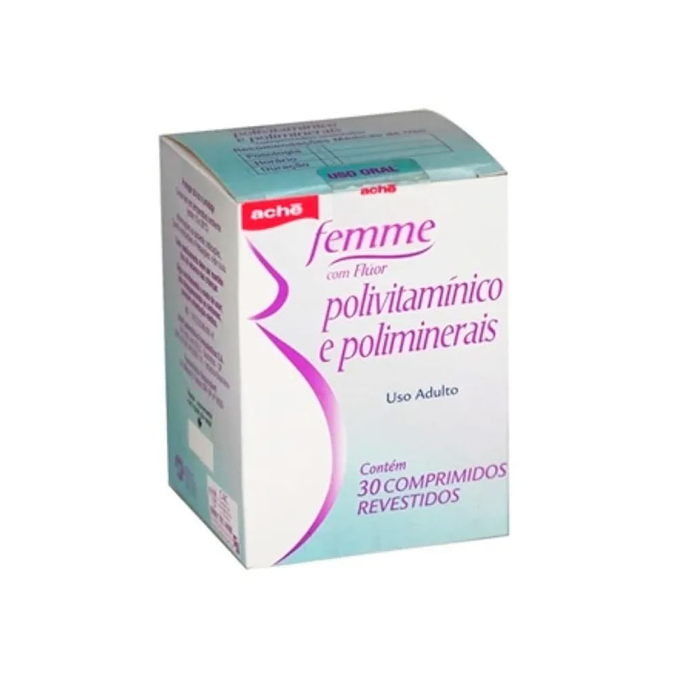 Femme 30 Comprimidos | Farmácia Indiana - Farmacia Indiana