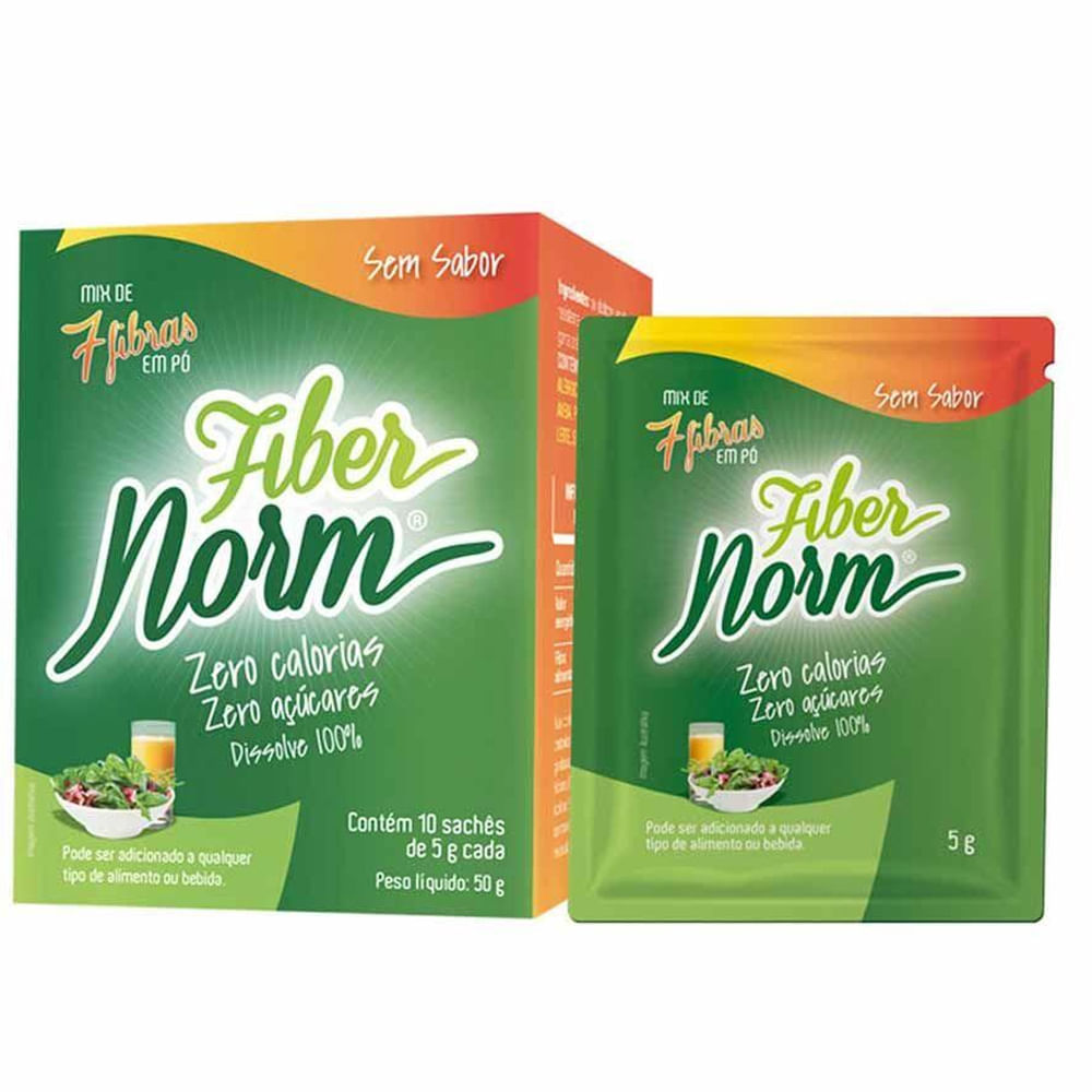Fibernorm 10 Sachês - Farmacia Indiana