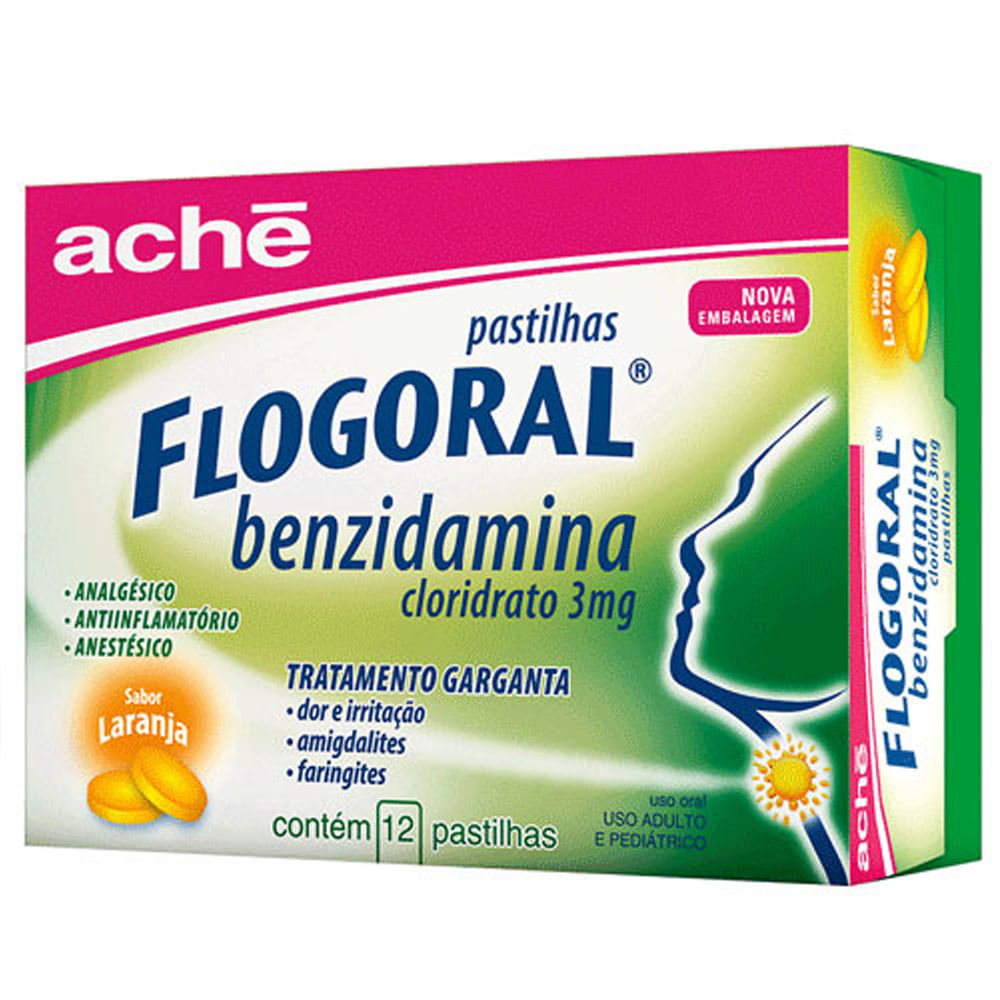 Flogoral 3mg Laranja 12 Pastilhas | Farmácia Indiana - Farmacia Indiana Flogoral 3mg Laranja 12 Pastilhas | Farmácia Indiana - Farmacia Indiana