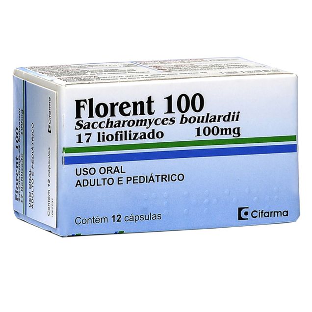 Florent 100Mg 12Cps - Farmacia Indiana