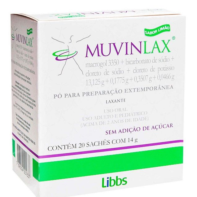 Muvinlax 0,466 + 03507mg 20 Sachês 14g | Farmácia Indiana - Farmacia ...