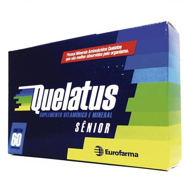 Quelatus Senior 60 Comprimidos - Farmacia Indiana