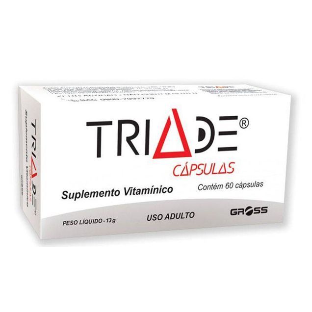 Triade 60 Cápsulas - Farmacia Indiana