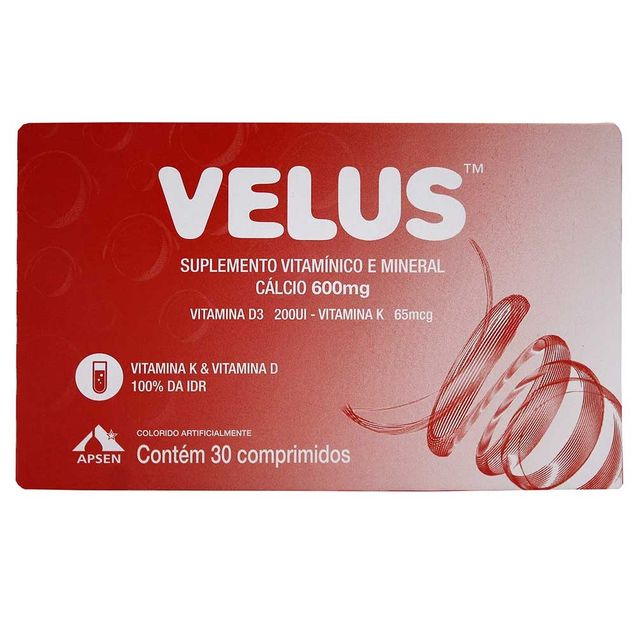 Velus 30 Comprimidos - Farmacia Indiana