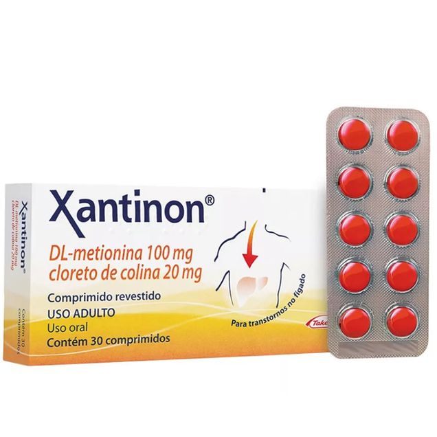 Xantinon 30 Comprimidos - Farmacia Indiana