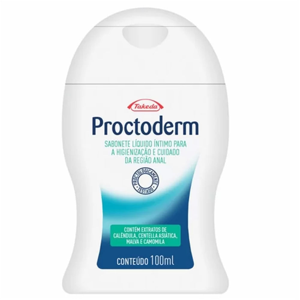 Sabonete Líquido Proctoderm 100ml - Farmacia Indiana