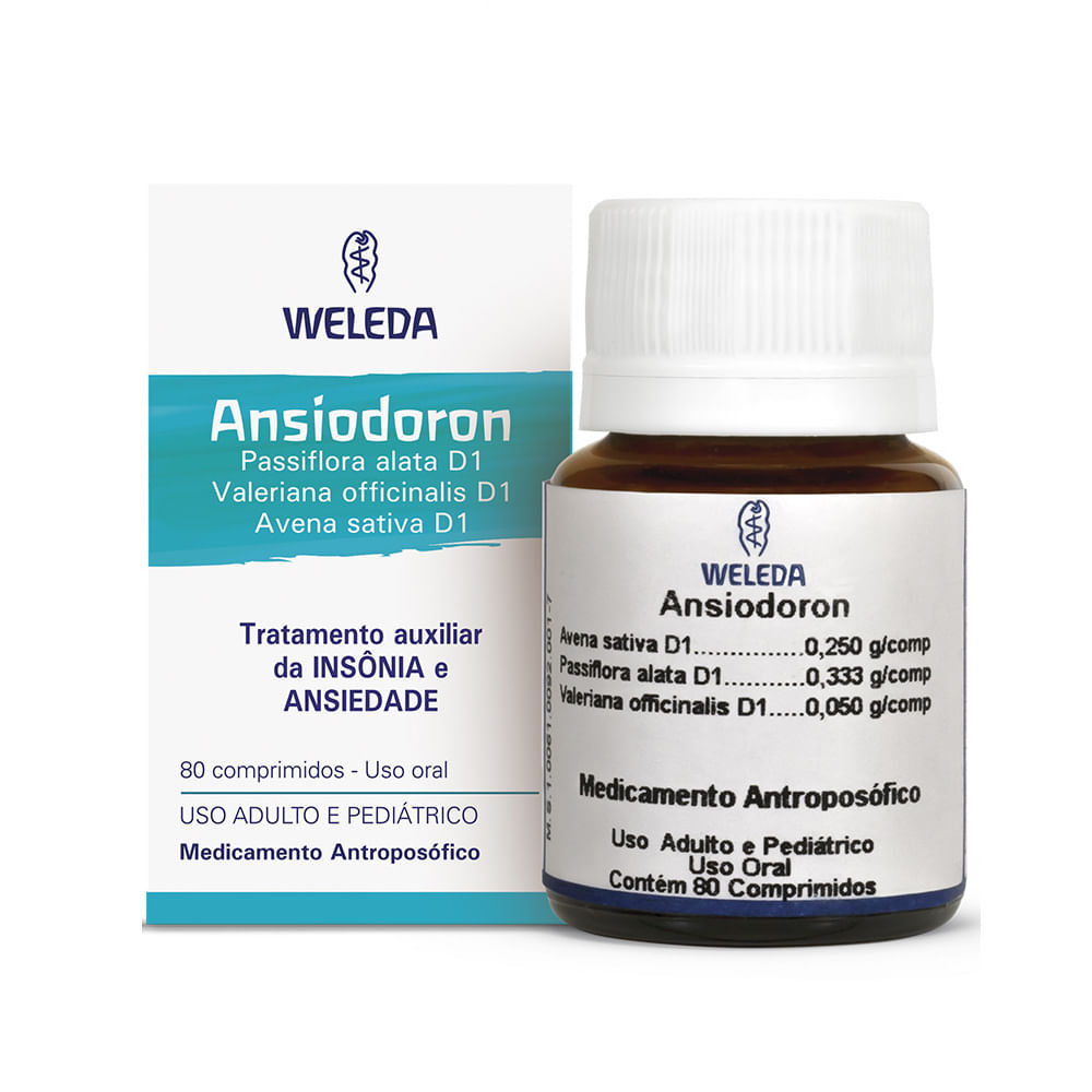 Ansiodoron 80 Comprimidos - Farmacia Indiana
