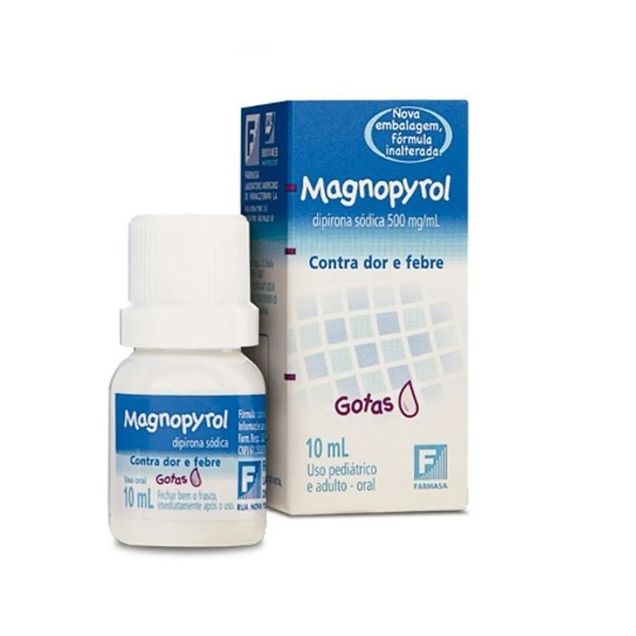 Magnopyrol 500mg Gotas 10ml | Farmácia Indiana - Farmacia Indiana