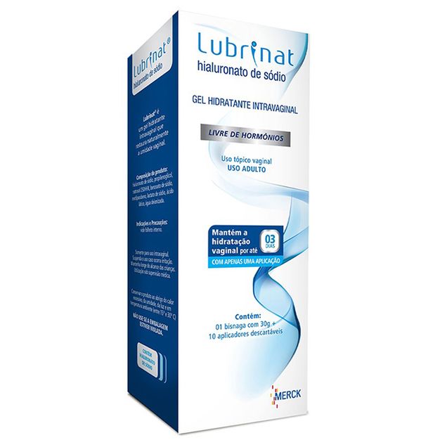Lubrinat Gel Hidratante 30g + 10 Aplicadores - Farmacia Indiana