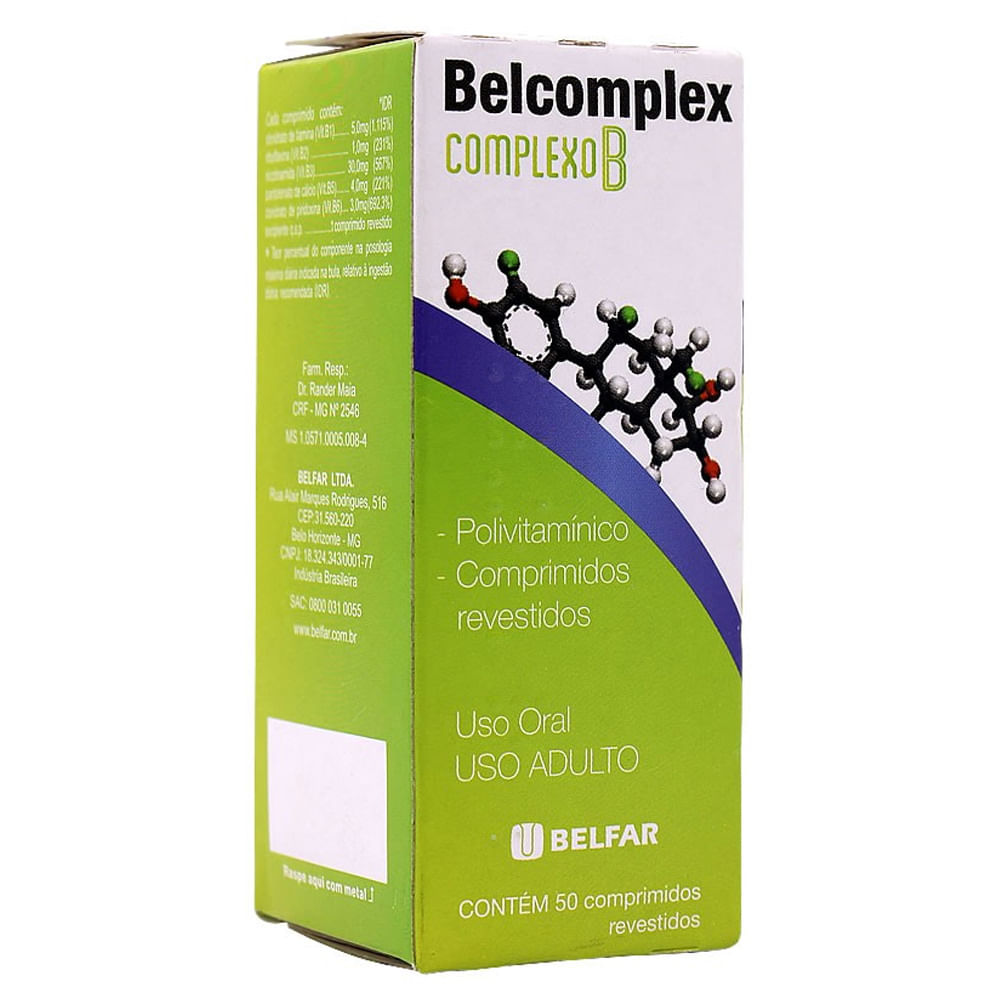 Belcomplex 50 Drágeas - Farmacia Indiana