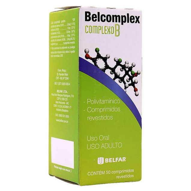 Belcomplex 50 Drágeas - Farmacia Indiana