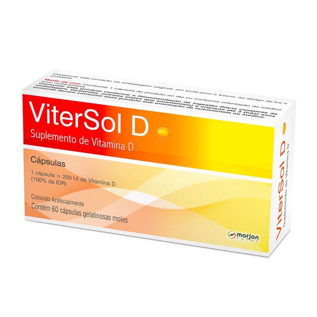 Vitersol D 60 Cápsulas - Farmacia Indiana