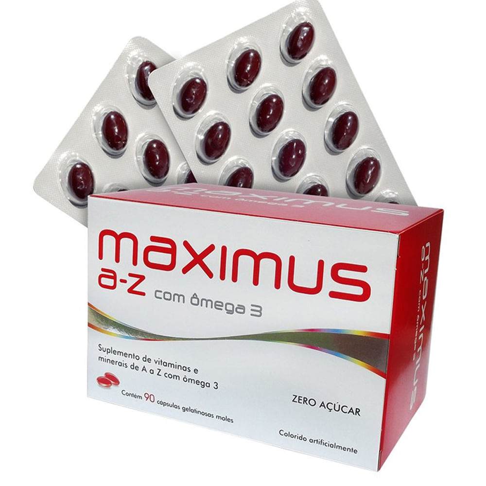 Maximus AZ 90 Cápsulas - Farmacia Indiana