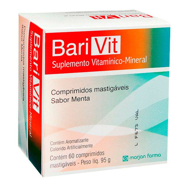 Barivit 60 Comprimidos - Farmacia Indiana