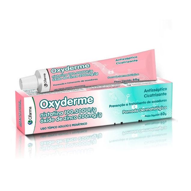 Oxyderme 100Mui + 200mg Pomada 60g - Farmacia Indiana