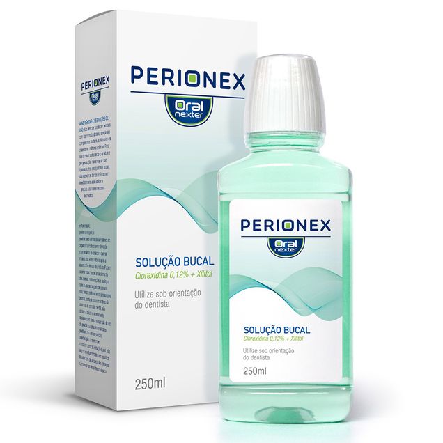 Solução Bucal Perionex com Ácool 250ml - Farmacia Indiana