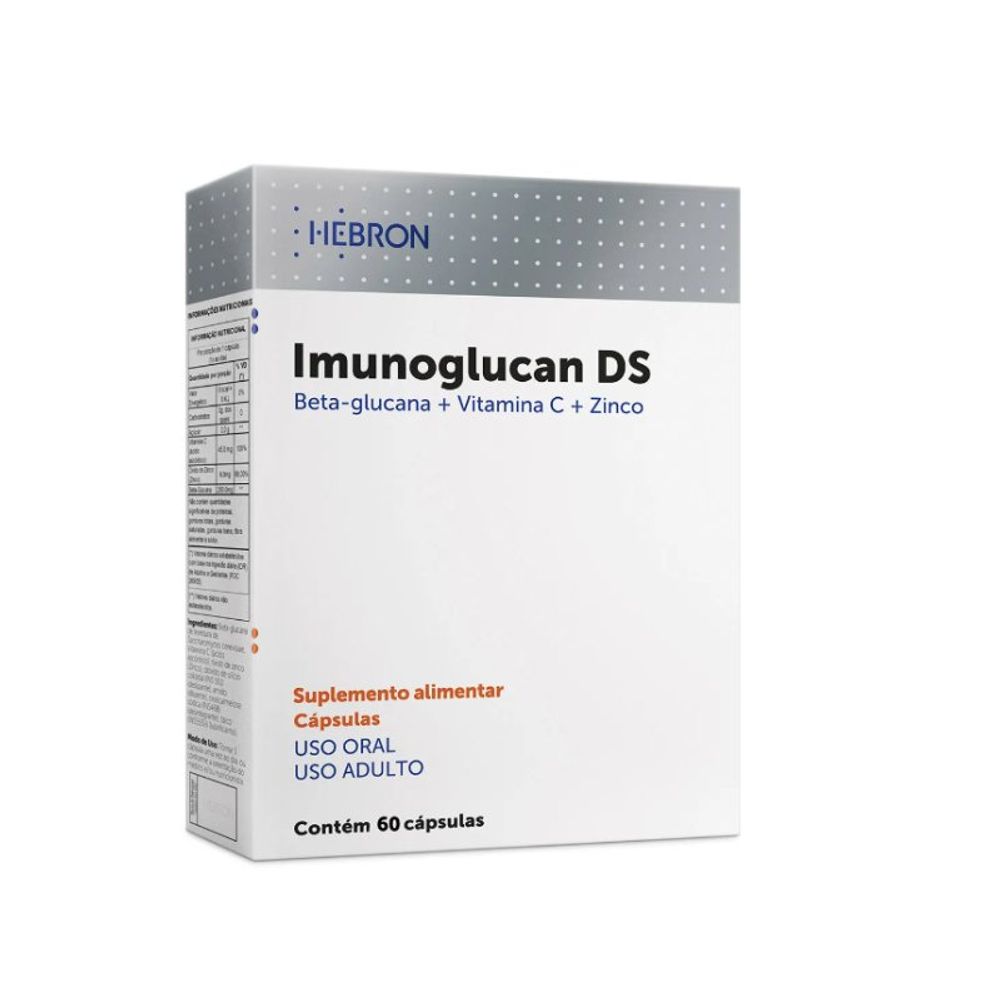 Imunoglucan Ds 60 Cápsulas - Farmacia Indiana