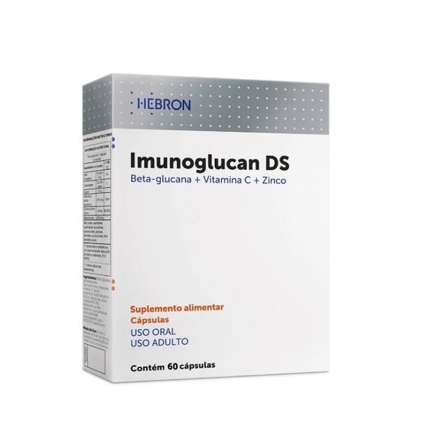Imunoglucan DS 60 Cápsulas - Farmácia Indiana - Farmacia Indiana