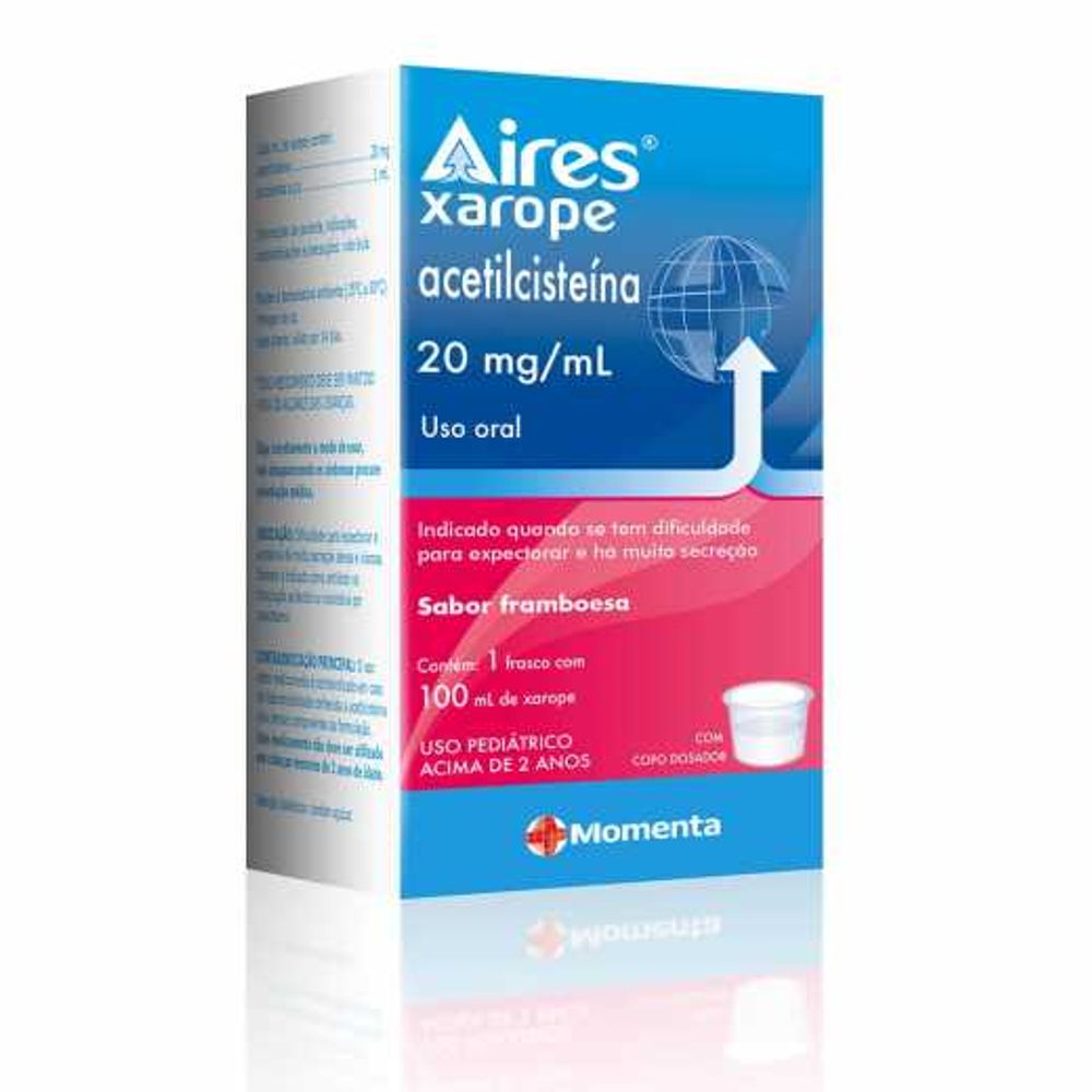 Aires 20mg Xarope 100ml - Farmacia Indiana