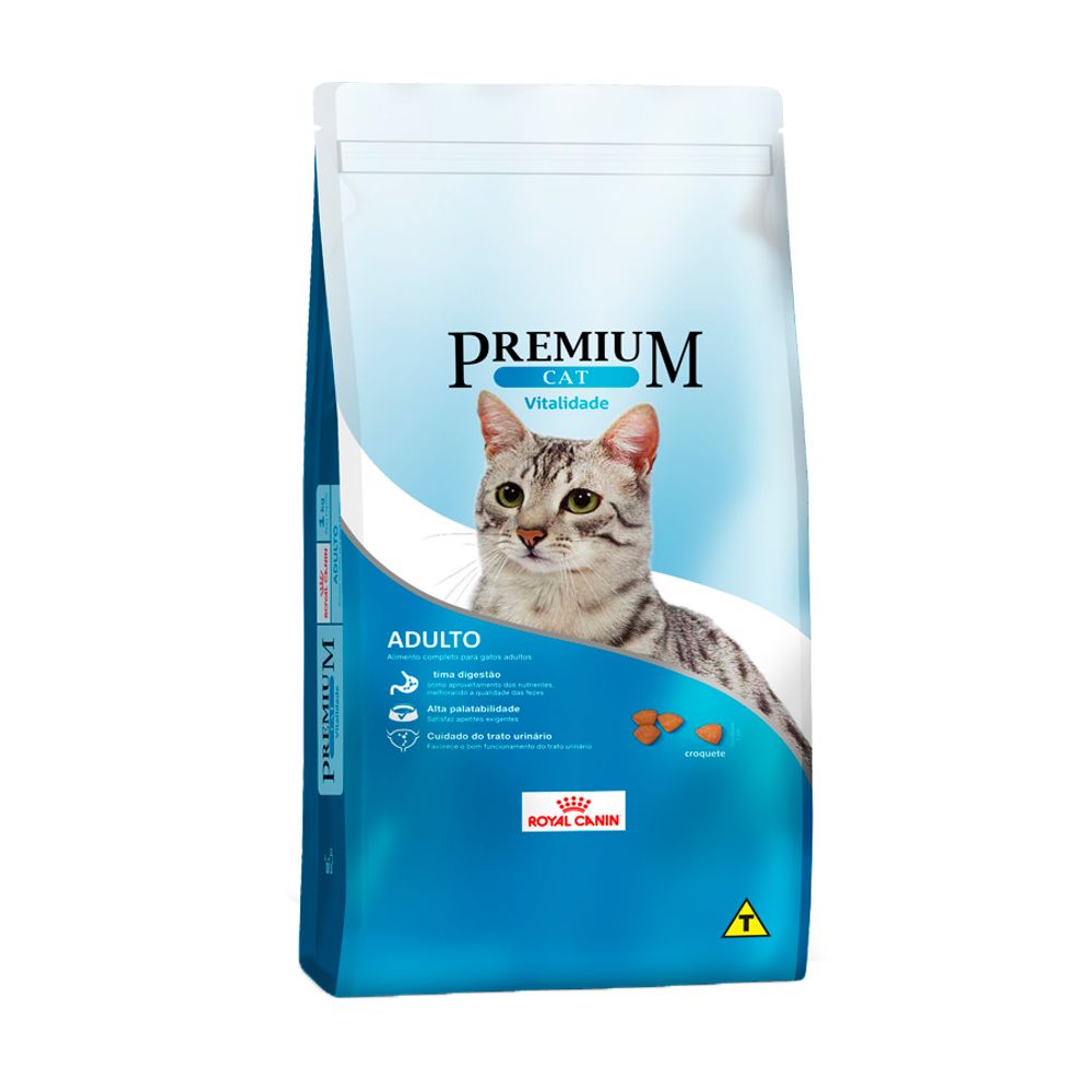 Ração Gato Royal Canin Premium Cat Vital Adulto 10,1Kg - Farmacia Indiana