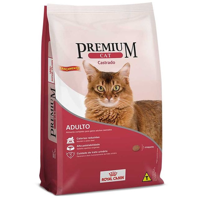 Ração Gato Royal Canin Premium Cat Castrado Adulto 1Kg - Farmacia Indiana