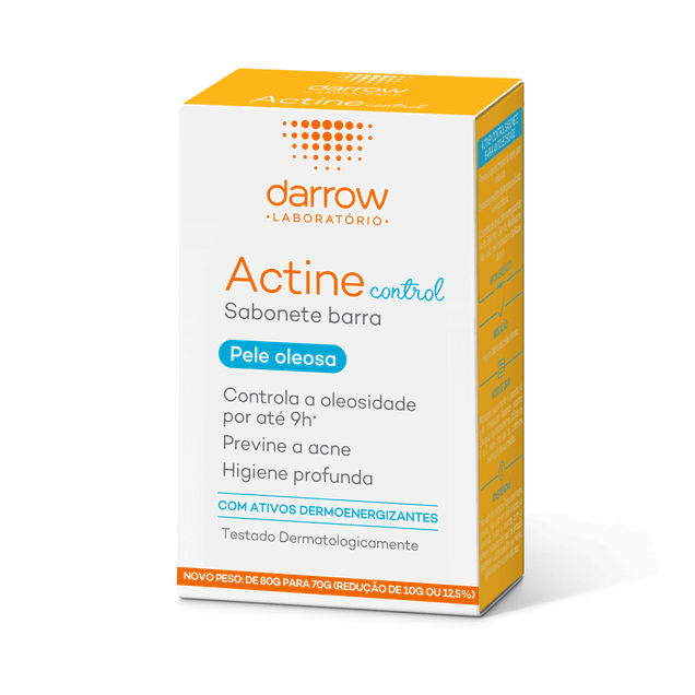 Sabonete Actine Control Darrow em Barra 70g - Farmacia Indiana