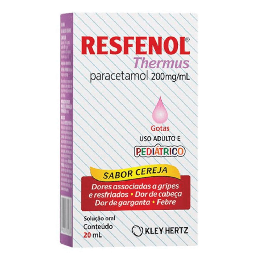 Resfenol Thermus Gotas 20ml-Farmácia Indiana - Farmacia Indiana