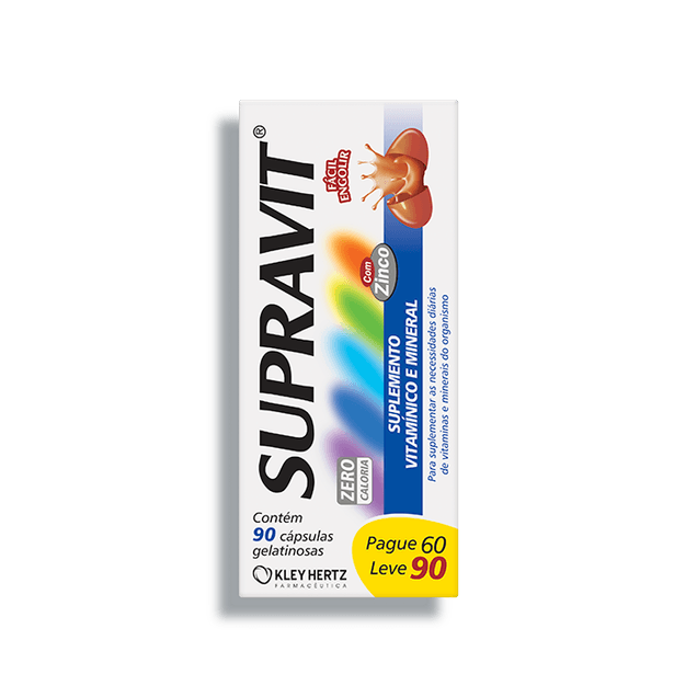 Supravit Kley Hertz 90 Cápsulas-Farmácia Indiana - Farmacia Indiana